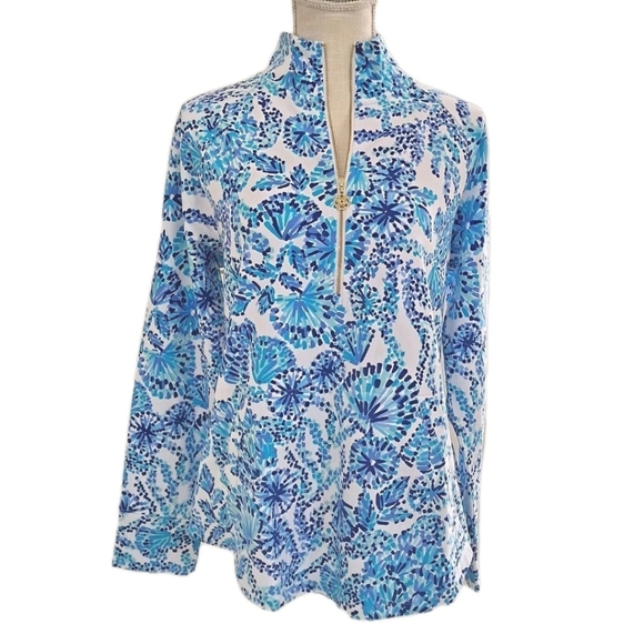 Lilly Pulitzer | Tops | Lilly Pulitzer Skipper Popover Shell Me You ...
